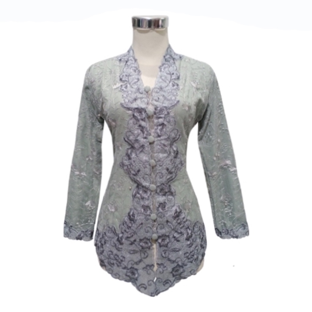 Jual [EXCLUSIVE] MODEL TERKINI Kebaya Encim Kartini Brokat Modern ...