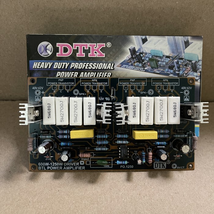 Jual Dtk Kit Btl Driver Simba 600 - 1250 Watt Power Ampli Design Pd ...