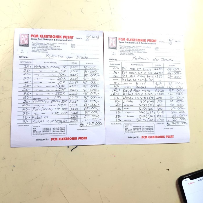 Jual [Ori] Paket Buka Toko Baru Part / Komponen Elektronik Potensio Dan Dioda Berkualitas ...
