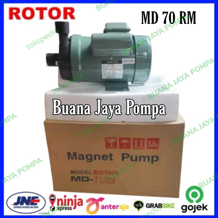 Jual [Ori] Pompa Magnetic Drive/ Rotor Md 70 Rm Chemical Pump Pompa ...