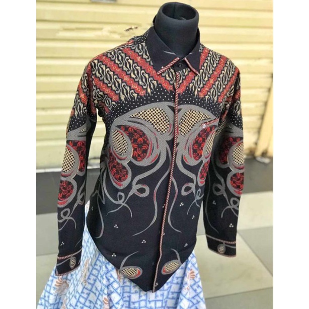 Jual [EXCLUSIVE] MODEL TERKINI BATIK SMOCK premium kemeja pria atbm ...