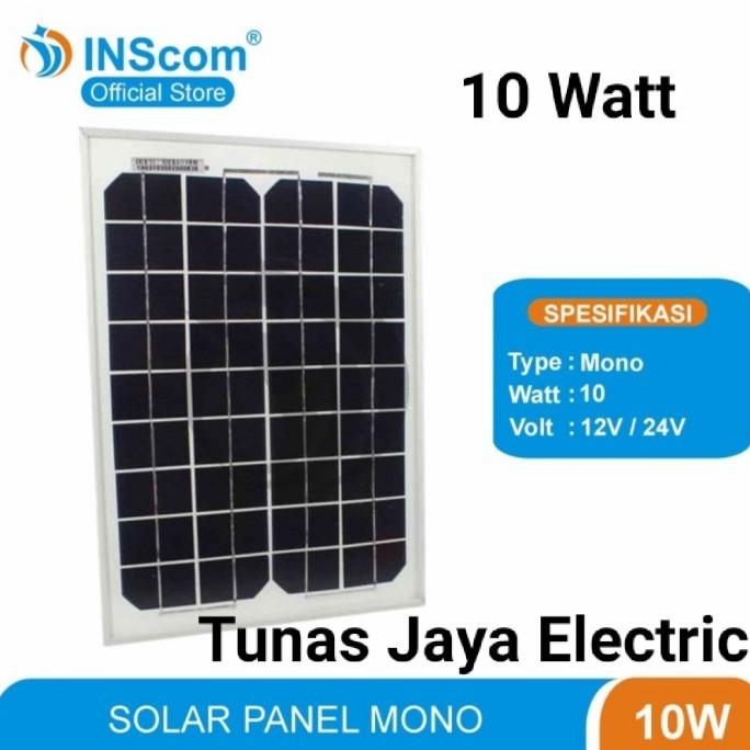 Jual Solar Panel / Panel Surya / Solar Cell 10Wp Mono Inscom Star ...