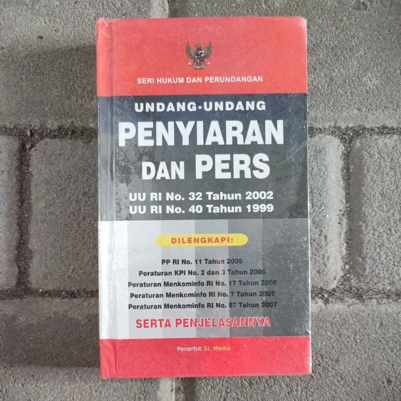 Jual undang-undang penyiaran dan pers. bb1 | Shopee Indonesia