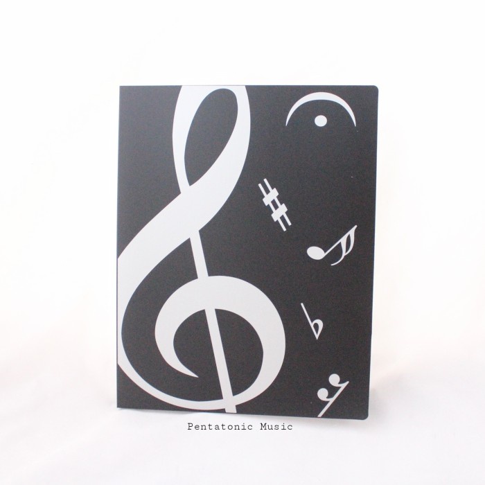 Jual Promo Map Partitur Musik Music Clear Holder Tempat Kertas Dokumen ...
