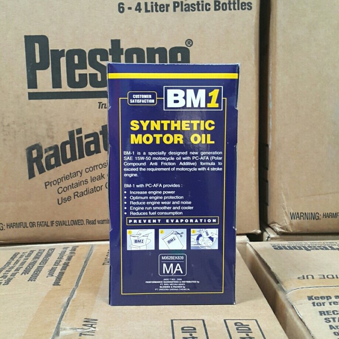 Jual Oli Mesin Motor Bm1 / Bm 1 / Bm-1 Pc-1000 15W-50 1 Liter Best ...