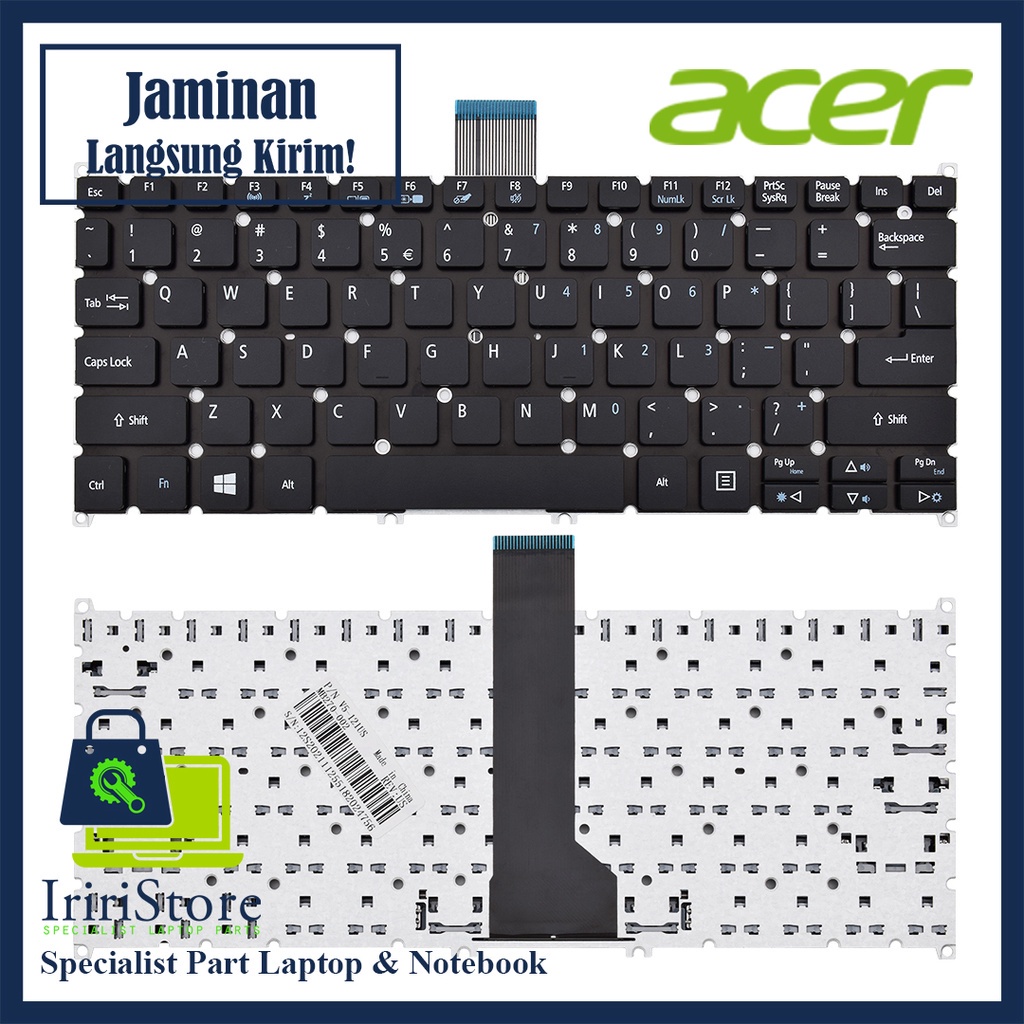 Jual Keyboard Laptop Acer Aspire E3-112 ES1-131 ES11-131 ES1-111 ES1 ...