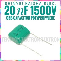Jual Shinyei Kaisha Elec. 20nF 1500V Polypropylene CBB capacitor Audio ...