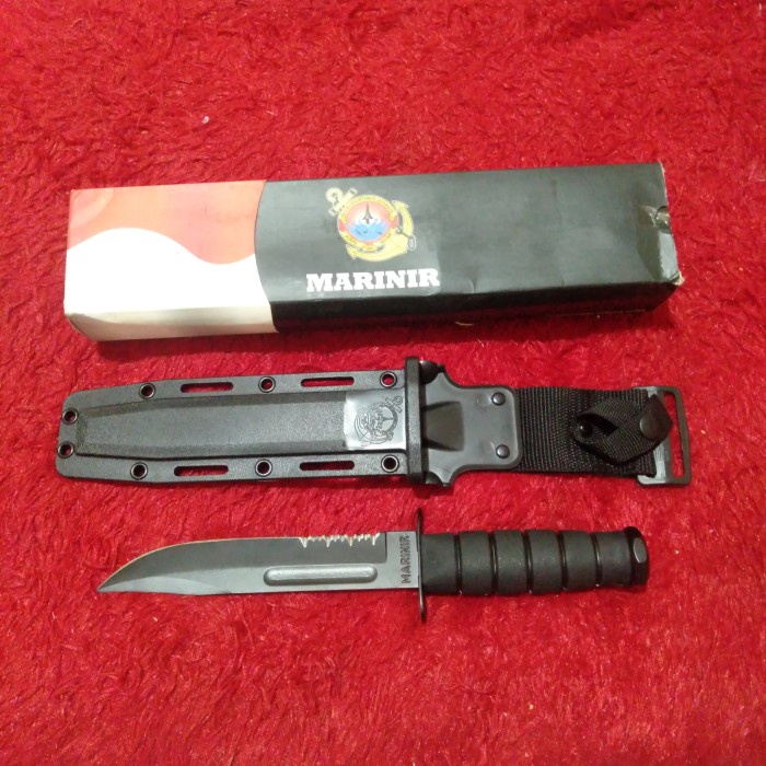 Jual KA-BAR KRATON MARINIR COMBAT UTILITY KNIFE | Shopee Indonesia