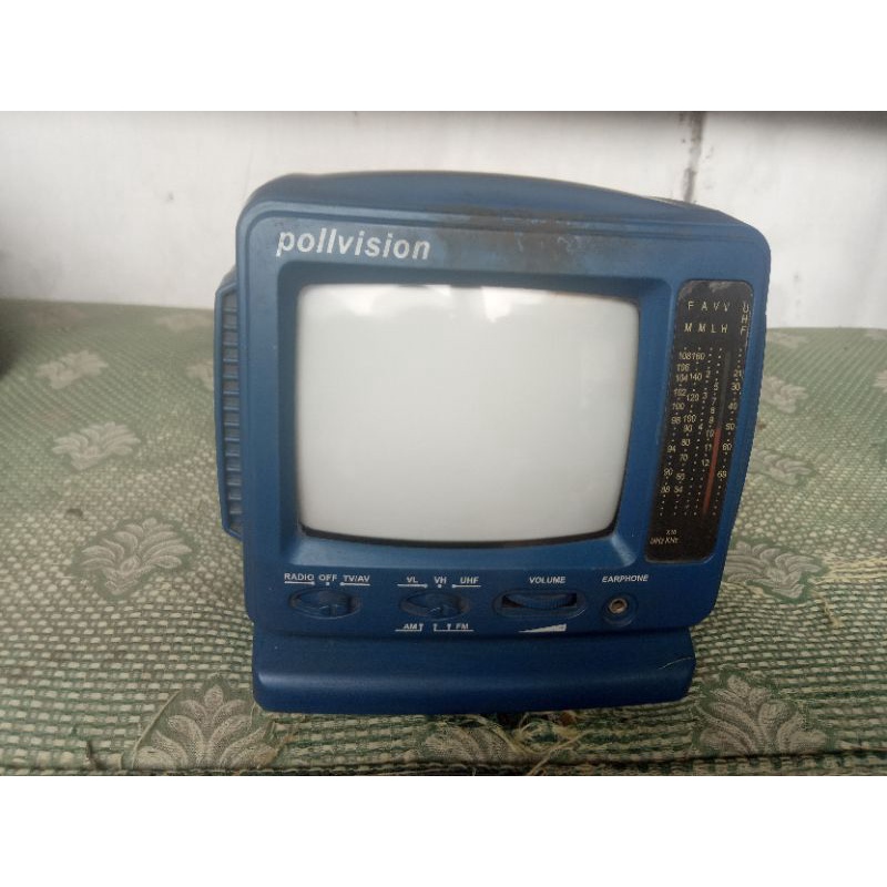 Jual Tv mini jadul Pollvision 5503 | Shopee Indonesia