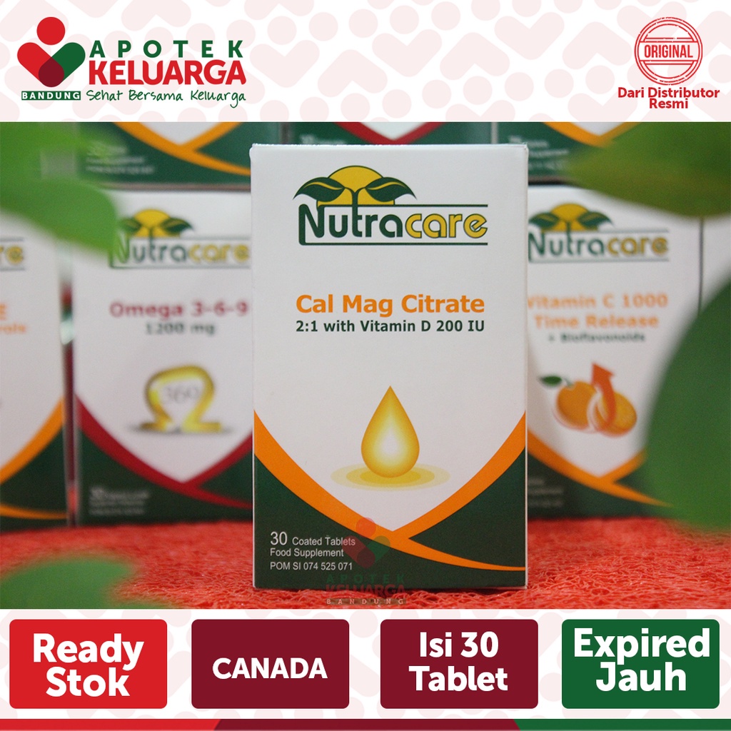 Jual NUTRACARE CALMAG CITRAT ISI 30- APOTEK LEGAL | Shopee Indonesia