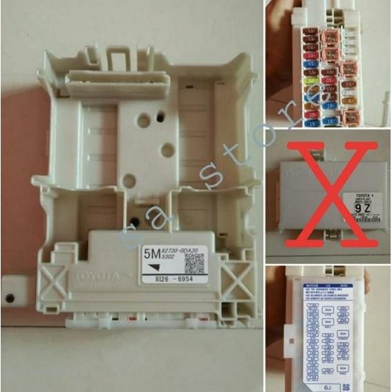 Jual Block Assy Junction - Fuse Box Original All New Vios Yaris 82730 ...