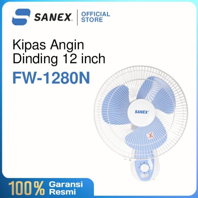 Jual Kipas Angin Dinding 12 Inch /Kipas Tembok/ Wall Fan 12" Sanex FW ...