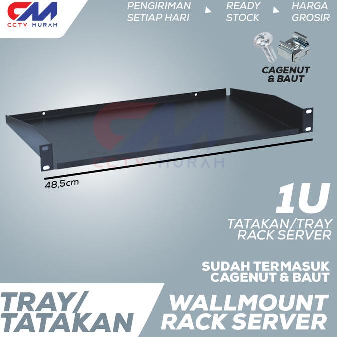 Jual Promo Tray Rack Server 1U || Wallmount Rack Server Universal ...
