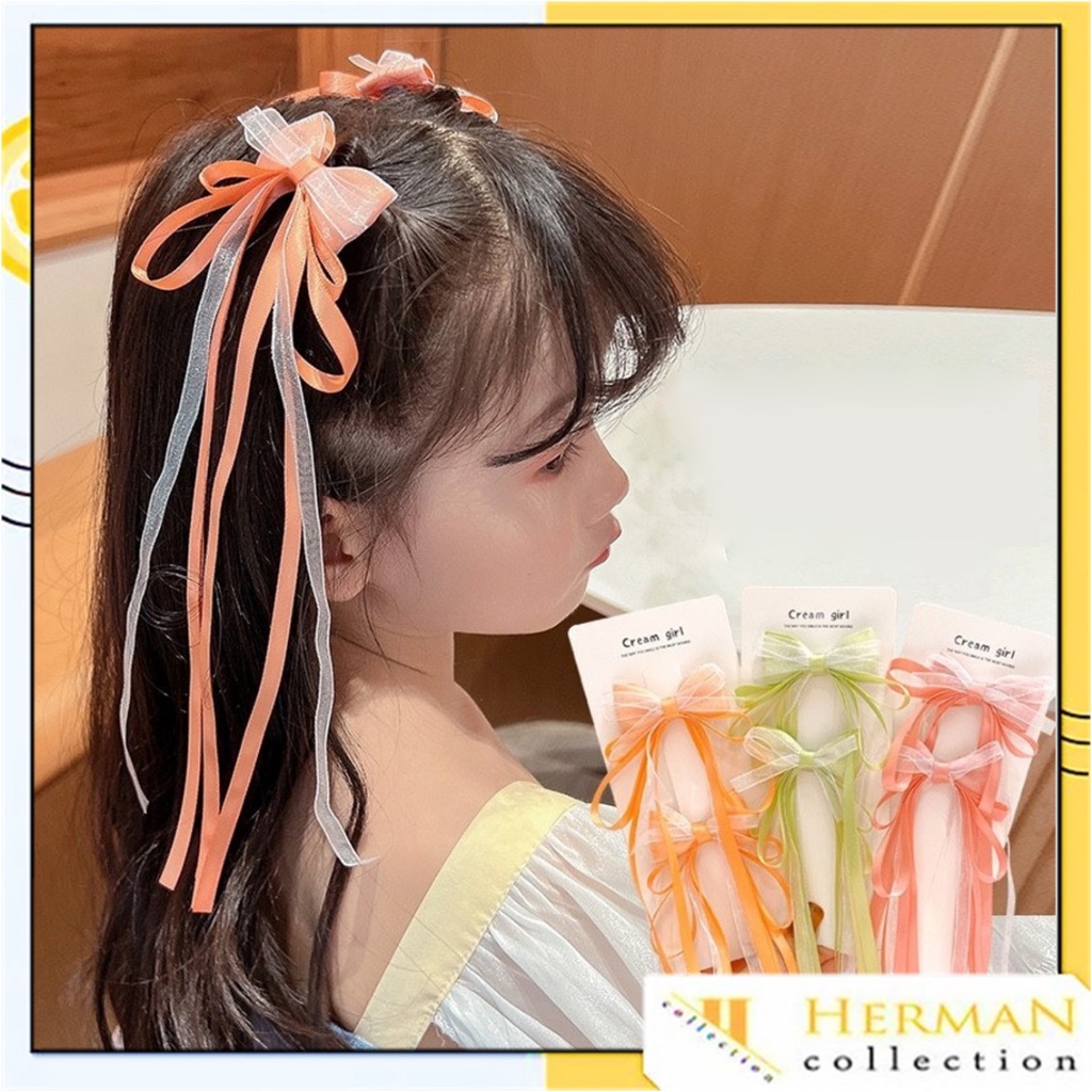 Jual HC Jepit Rambut Wanita Kekinian Style Korea Pita Untuk Wanita Ikat ...