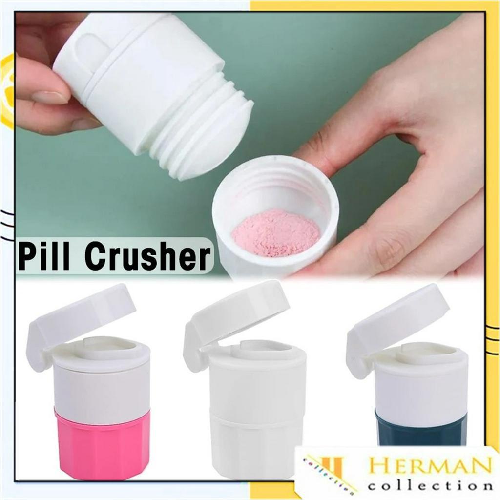 Jual HC PENGHANCUR OBAT 4 IN 1PRAKTIS TEMPAT PENYIMPAN PIL PENGHANCUR ...