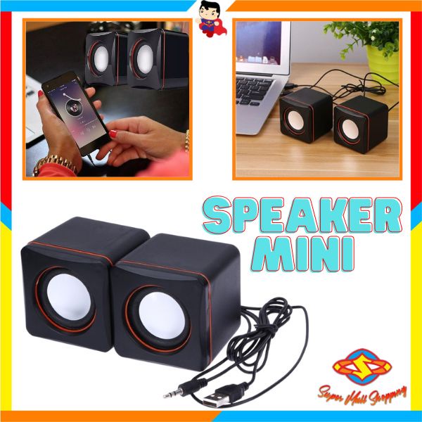 Jual SMS Speaker Salon Mini 2.0 Multimedia Model 101Z 2 Sisi For ...