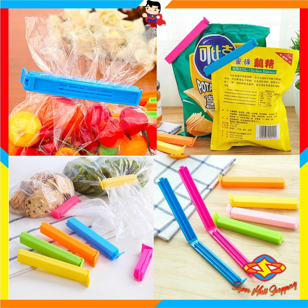 Jual SMS Clip Food Penjepit Plastik Bungkus Makanan Klip Sealing Snack ...
