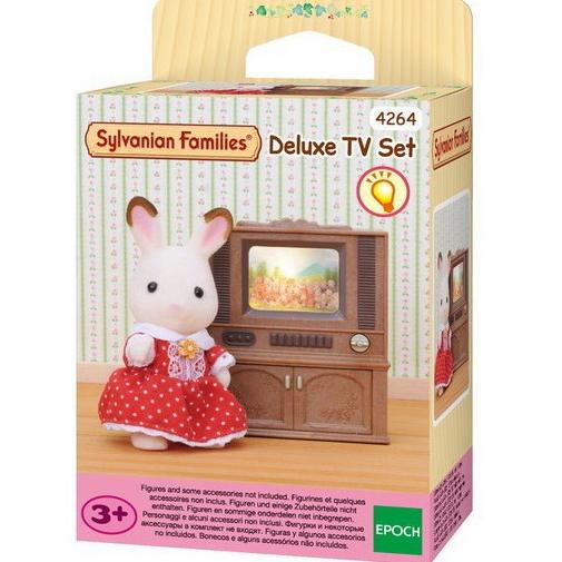 Jual Boneka Sylvanian Family Deluxe TV Set 4264 Accesories | Shopee ...