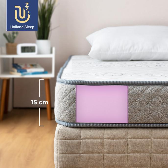 Jual Kasur Busa Uniland Sleep Original 15cm Foam Mattress Box FREE ...