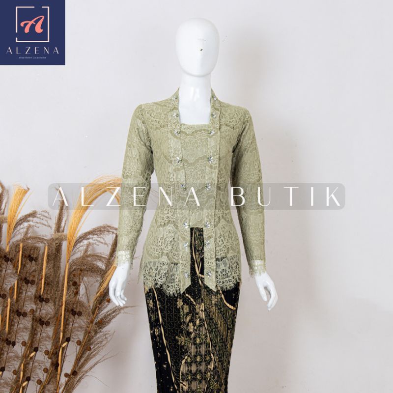 Jual ALZENA BUTIK - KEBAYA KUTUBARU PENDEK | Shopee Indonesia