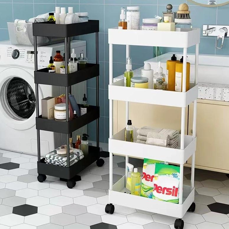 Jual Kekinian - RAK TROLI 4 SUSUN SALON DAPUR KAMAR TIDUR MANDI / RAK DAPUR 4SUSUN ,, | Shopee ...