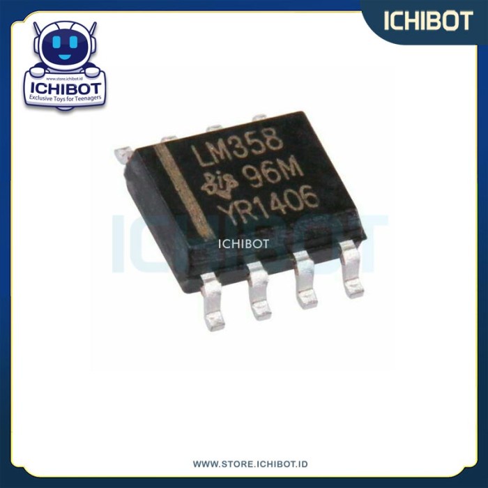 Jual LM358 LM358DR SMD SOP-8 Dual Operational Amplifier Ampli Op-Amp SMD | Shopee Indonesia