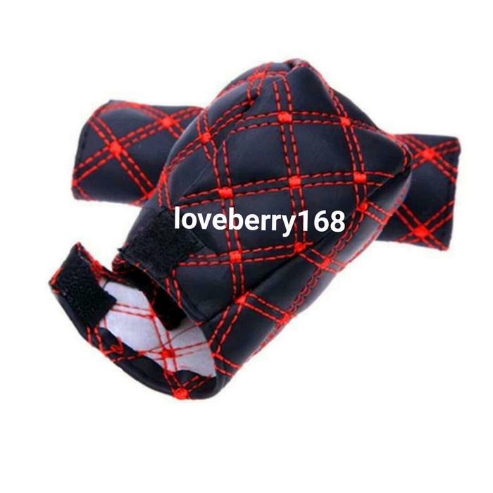 Jual Cover Tongkat Persneling Dan Cover Rem Tangan Warna Hitam Benang ...
