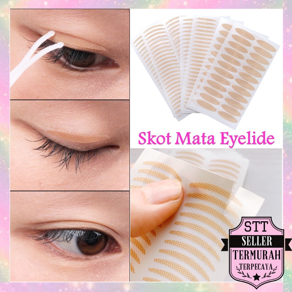 Jual STT Skot Mata Eyelide 24Pasang Double Eyelid Stickers Tape Isi ...