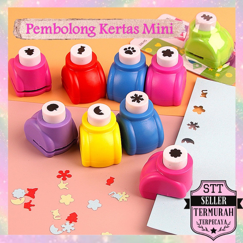 Jual STT Pembolong Kertas Mini Berbagai Bentuk Hewan Lucu Paper Cutting ...