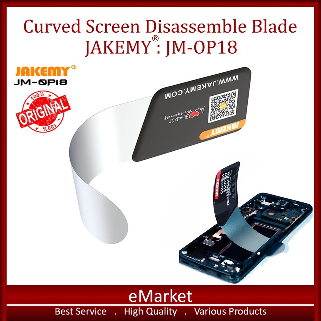 Jual Besi Congkel LCD JAKEMY JM-OP18 ORIGINAL / Pembuka Touchscreen ...
