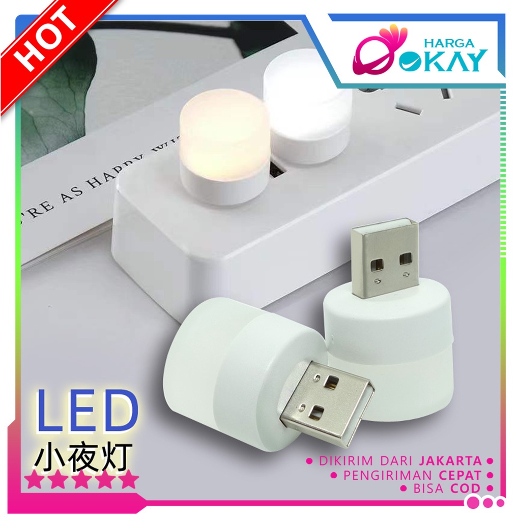 Jual HO Lampu Led USB Mini Portable Lampu Baca Lampu Tidur Lampu Travel Mini Light USB | Shopee ...
