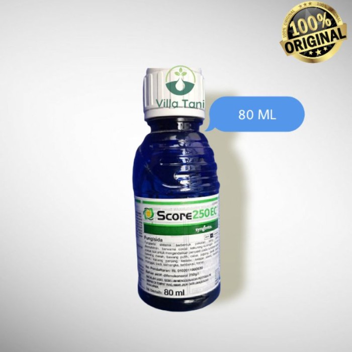 Jual Fungisida Obat Jamur Tanaman Score 250EC 80ml Original | Shopee ...