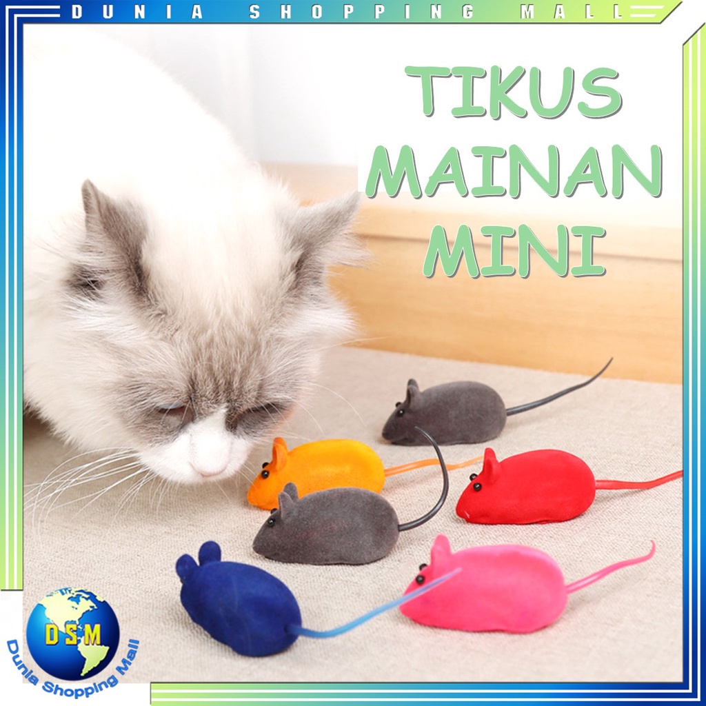Jual DSM Mainan Tikus Interaktif Mencit Kucing Cat Toys Bentuk Tikus ...