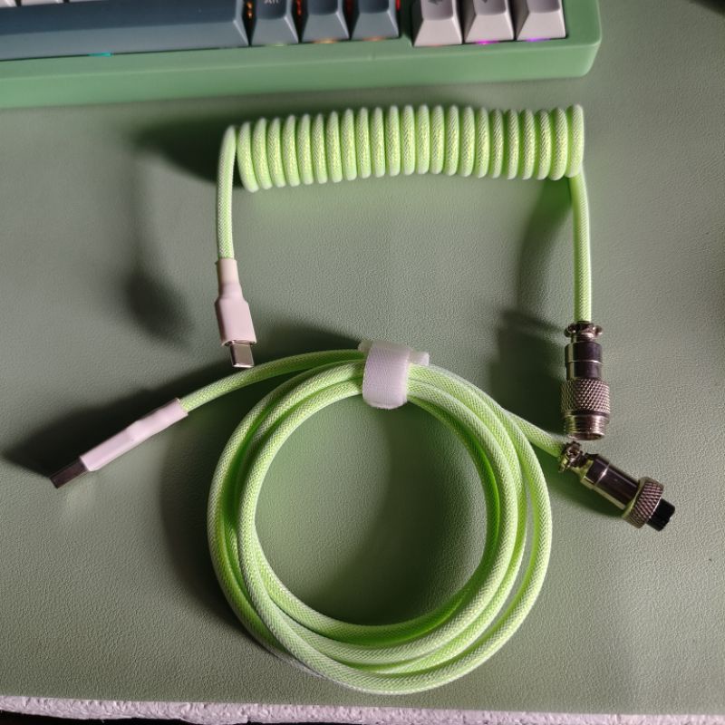 Jual Kabel Cable Coiled Mechanical Keyboard | Shopee Indonesia