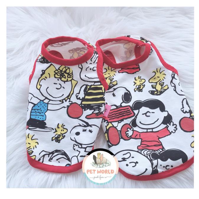 Jual Snoopy Comic Top - Pet Dog Clothes Baju Kostum Anjing Hewan ...