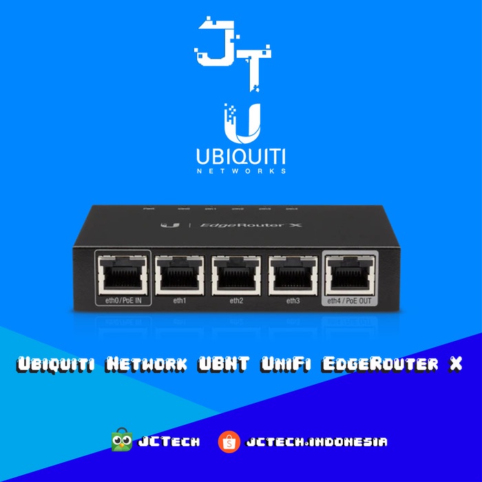 Jual UBIQUITI NETWORK UBNT UNIFI EDGEROUTER X (ER-X) | Shopee Indonesia