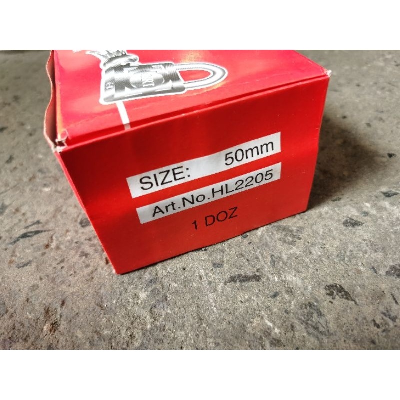 Jual [AESTETHIC COLLECTION] Gembok Hitam GRT 50mm 60mm (Per Lusin ...