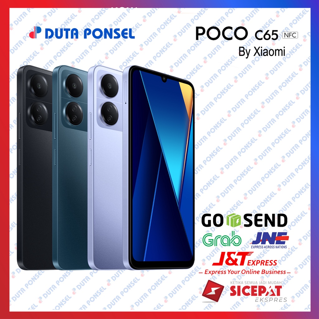 Jual Poco C65 NFC 8/256 GB Garansi Resmi | Shopee Indonesia