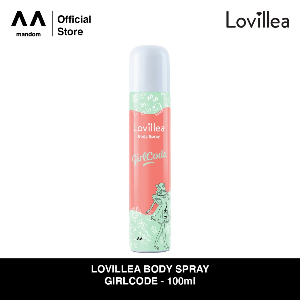 Jual LOVILLEA Body Spray Girlcode 100ml | Shopee Indonesia