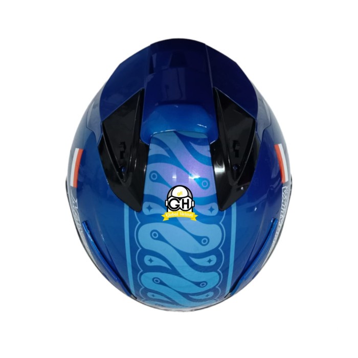 Jual Helm Nhk Half Face R1 Gp Edition Mandalika | Shopee Indonesia