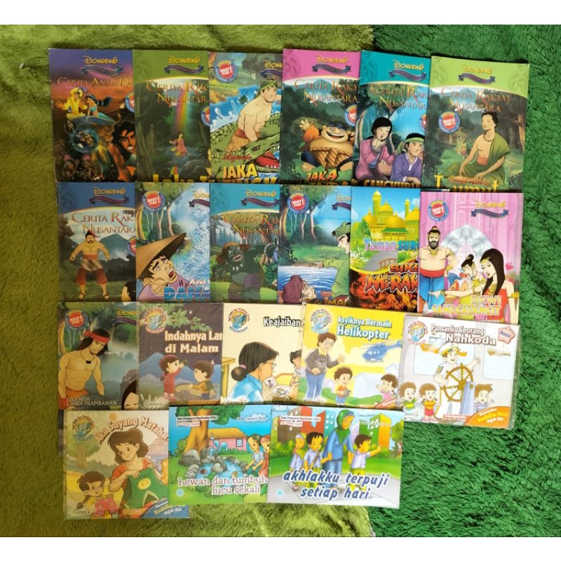 Jual ORIGINAL BUKU CERITA ANAK DONGENG ANAK DUNIA JAKA TARUB TINGKIR ...