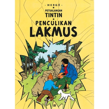 Jual Buku Petualangan Tintin: Pencul Lakmus Oleh Herge | Shopee Indonesia