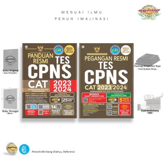 Jual BUKU REFERENSI PANDUAN RESMI TES CPNS CAT 2023/2024 - PEGANGAN ... Jual BUKU REFERENSI PANDUAN RESMI TES CPNS CAT 2023/2024 - PEGANGAN ...