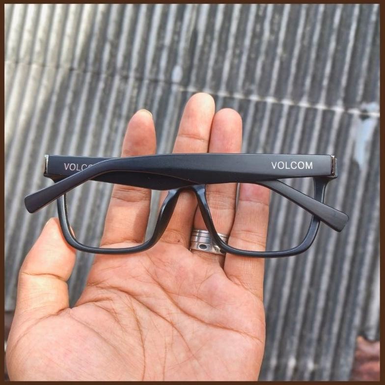 Jual Go CAPONI Kacamata Minus Photocromic Pria VOLCOM Frame Retro Kotak ...