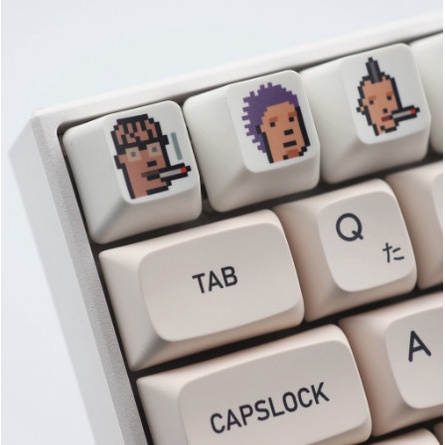 Jual Keycap R4 PBT CryptoPunks NFT Crypto Tombol Keyboard Bitcoin Key ...