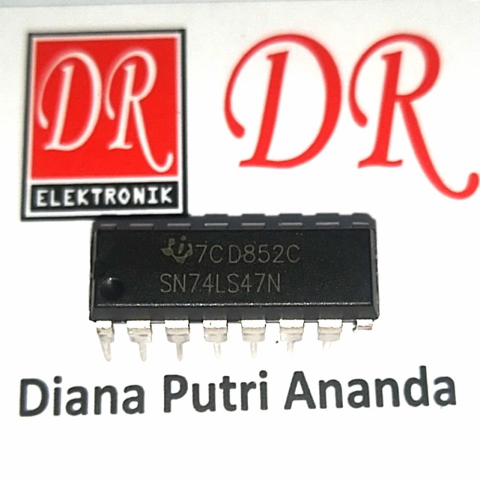 Jual IC 7447 CD7447 Integrated Circuit TTL SN74HC47N DIP 74HC47 NAND ... Jual IC 7447 CD7447 Integrated Circuit TTL SN74HC47N DIP 74HC47 NAND ...