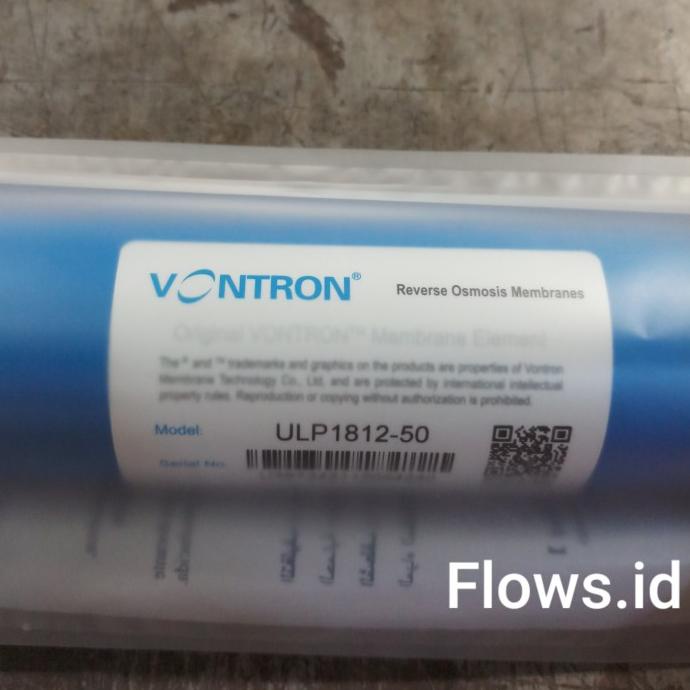 Jual Membran RO Vontron 50 GPD / Membrane ULP 1812-50 Reverse Osmosis ...