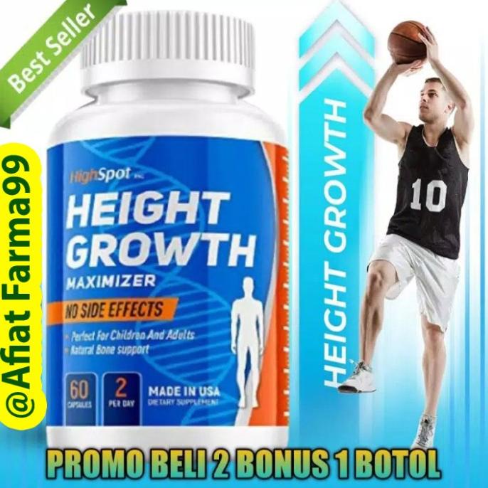 Jual Peninggi Badan Super Cepat Height Growth Maximizer USA Original | Shopee Indonesia