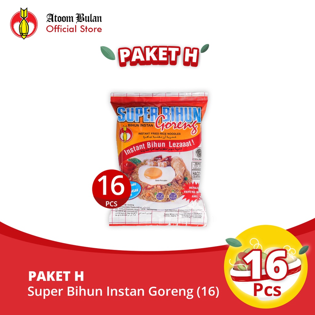 Jual Paket H - Super Bihun Goreng (16 pcs) | Shopee Indonesia