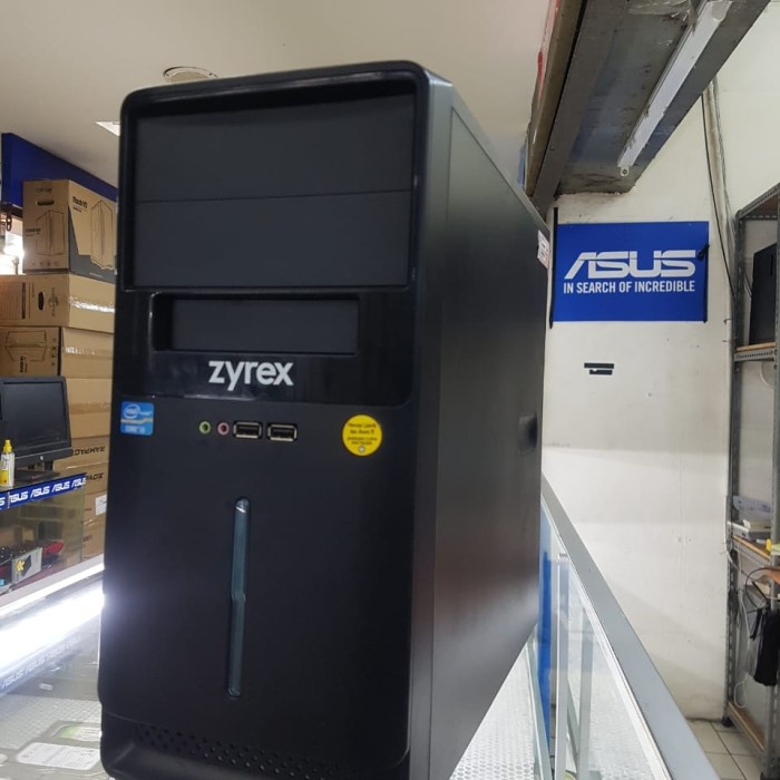 Jual PC RAKITAN CESING ZYREX MOBO H61 FOXCON PROCI SERI G 2030 SUPER ...